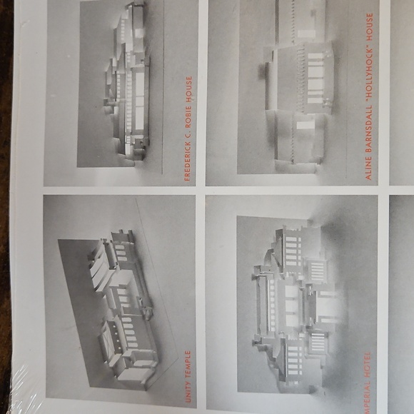 Frank Lloyd Wright | Art | Frank Lloyd Wright Kirigami Paper Models ...